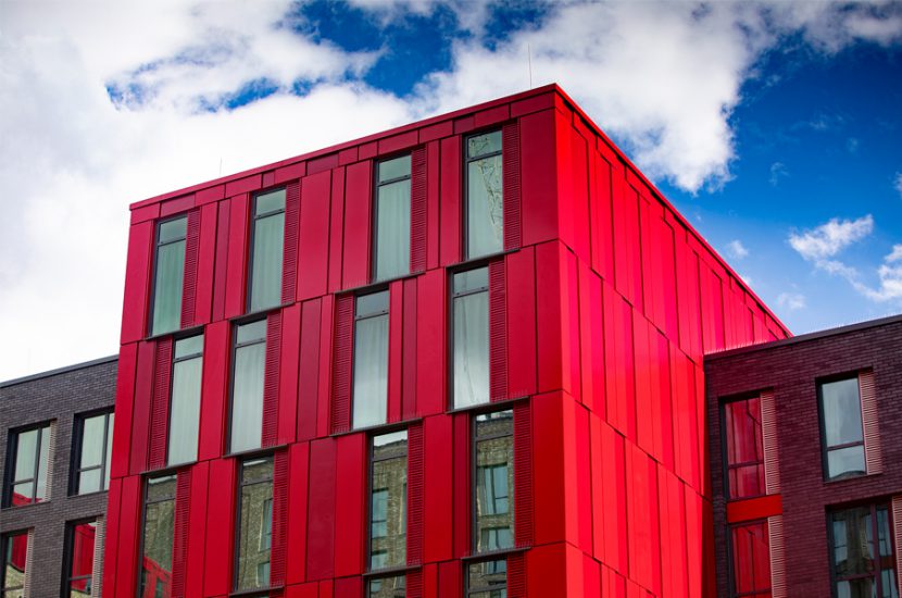 A1 non-combustible & A2 - s1 d0 Fire Rated Facades - Case Study Stapleton House | genius facades